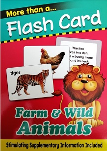 flash cards farm and wild animal 1-mind to mind-|بيت الكتب